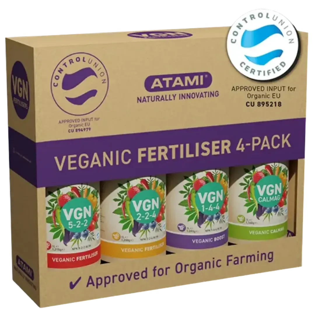 Atami VGN 4-Pack | Buy Organic Vegan Fertilizer Set | Atami Promotion